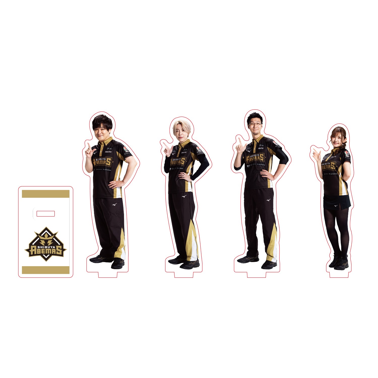 プレイヤーズアクリルスタンド Mリーグ2025-26 渋谷ABEMAS – 丸善ジュンク堂書店ネットストア